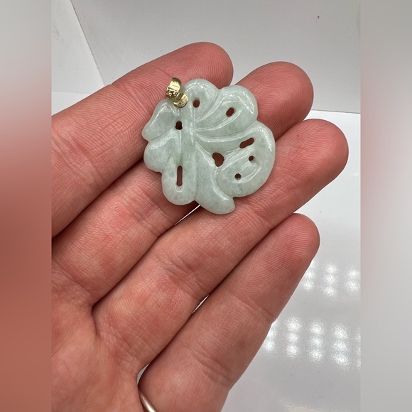 Jewelry | Jade Good Luck Pendant 14k Clasp | Poshmark